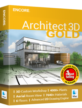 Architect 3D Pro Edition for Mac OSX - Home Planning Software