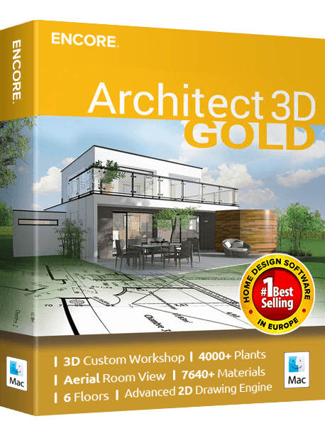 Architect 3D Pro Edition for Mac OSX - Home Planning Software